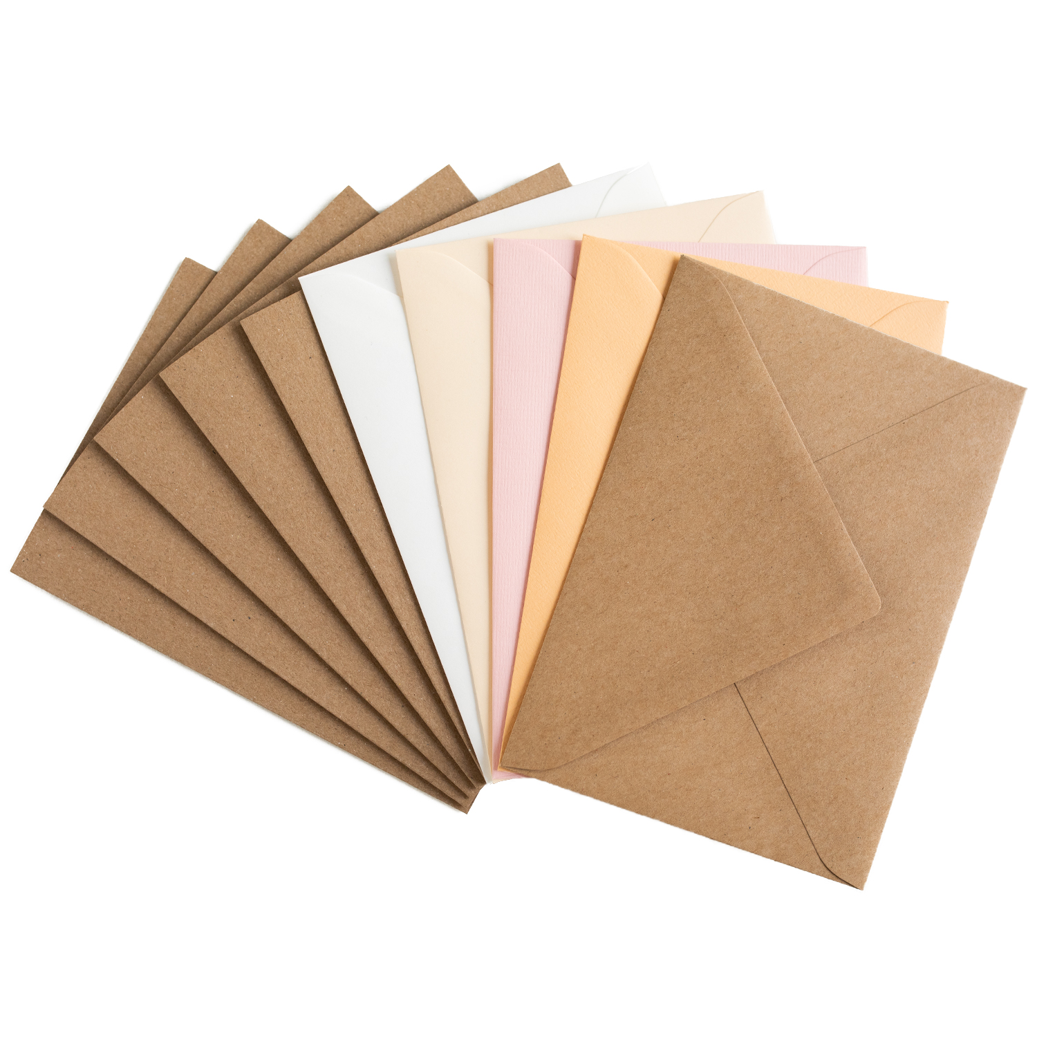 Kartenset Kraftpapier - Frau Hölle Studio