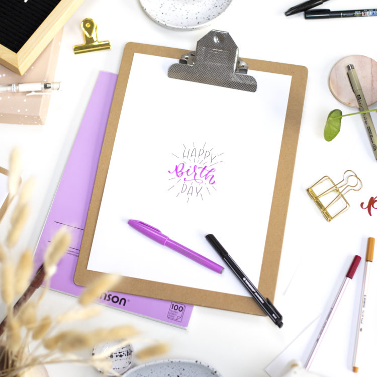 Academy Hand & Brush Lettering (Bundle) - Frau Hölle Studio