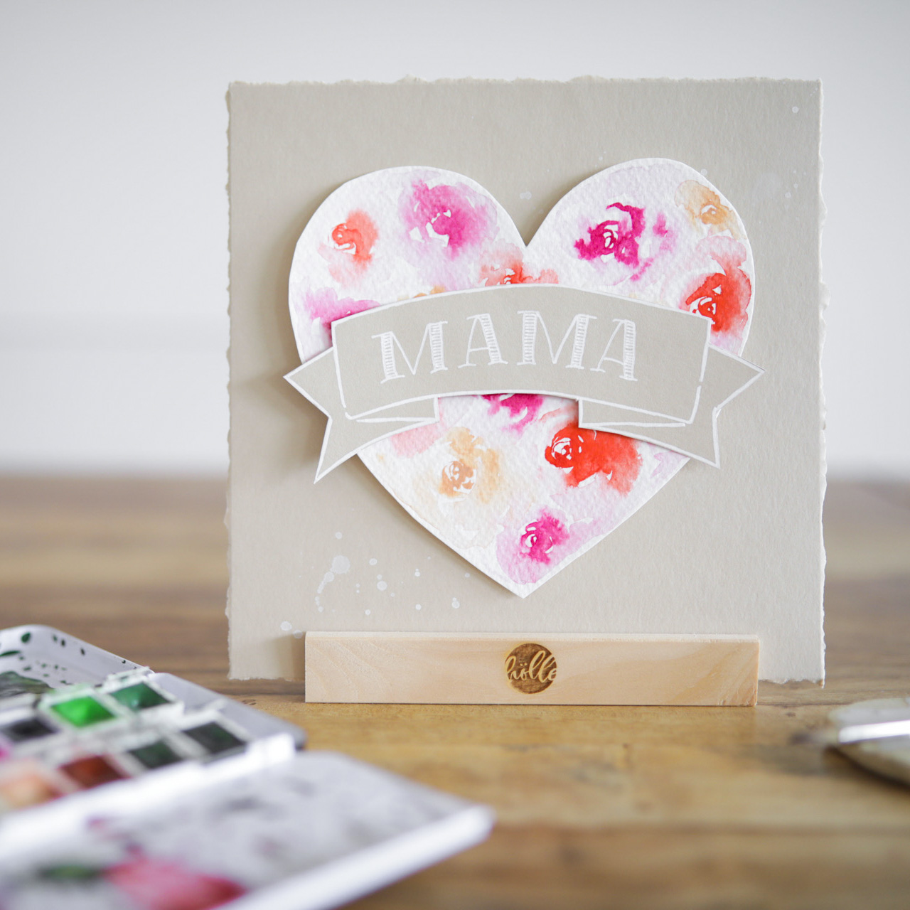 Online Workshop / Watercolor Rosen Muttertagskarten (AUFZEICHNUNG ...