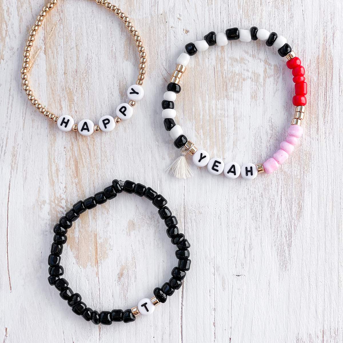 DIY Perlen-Armbänder - Frau Hölle Studio