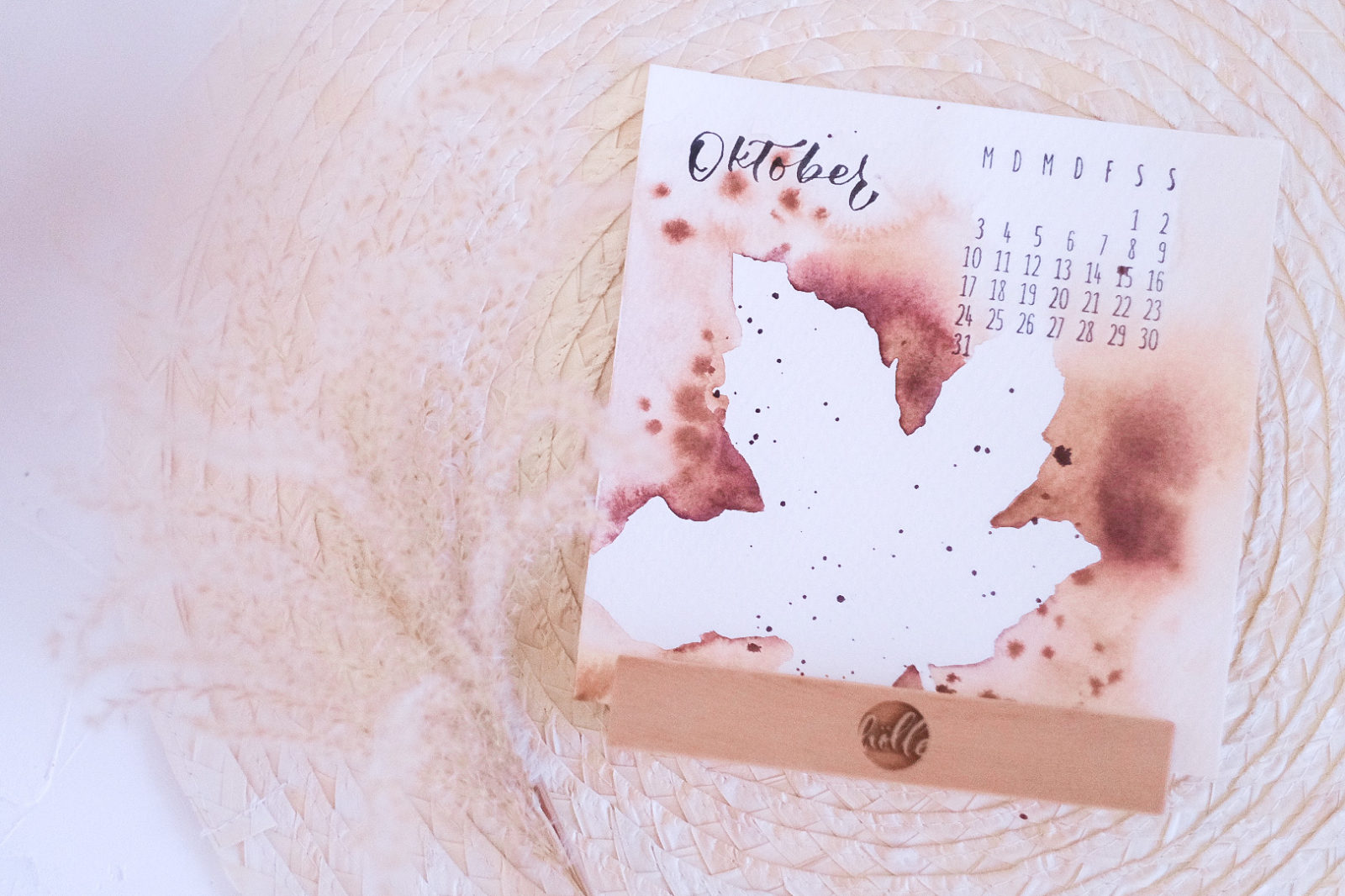 DIY Kalender - Frau Hölle Studio