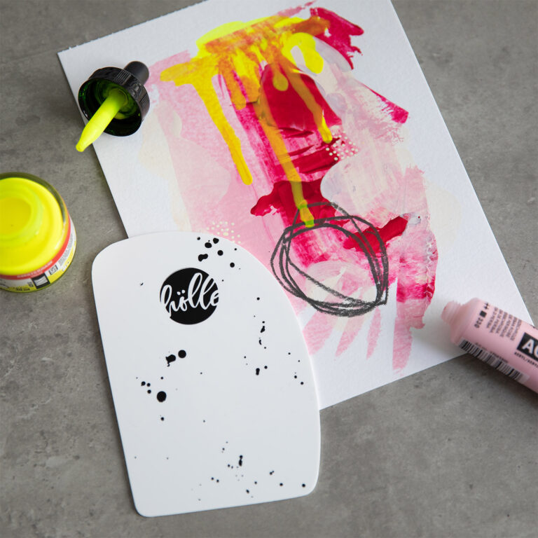 Spachtel Kleckse - Frau Hölle Studio