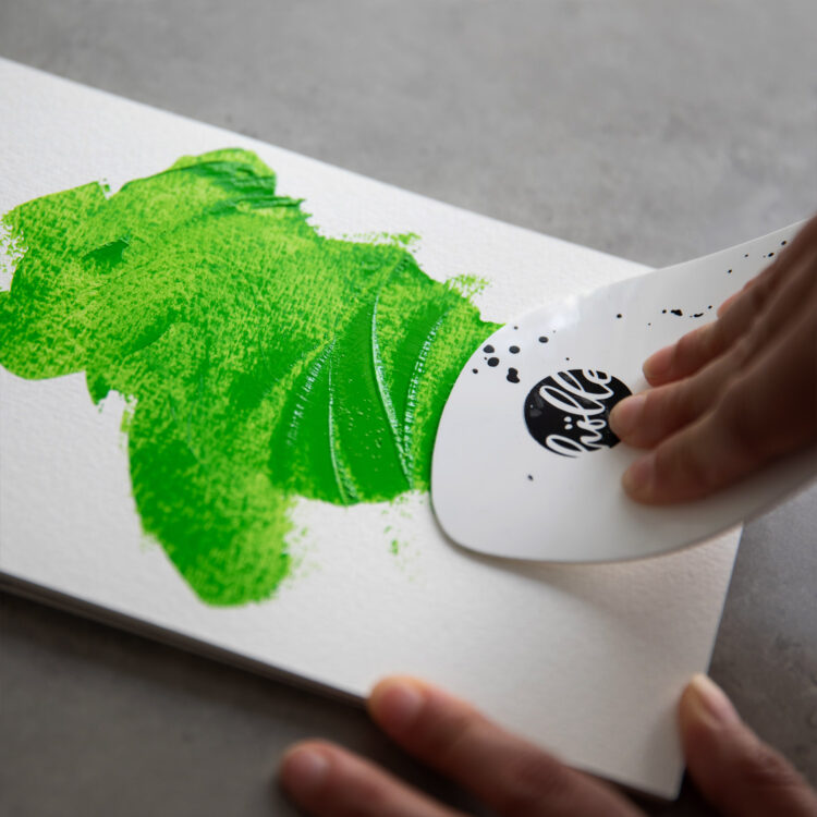 Spachtel Kleckse - Frau Hölle Studio