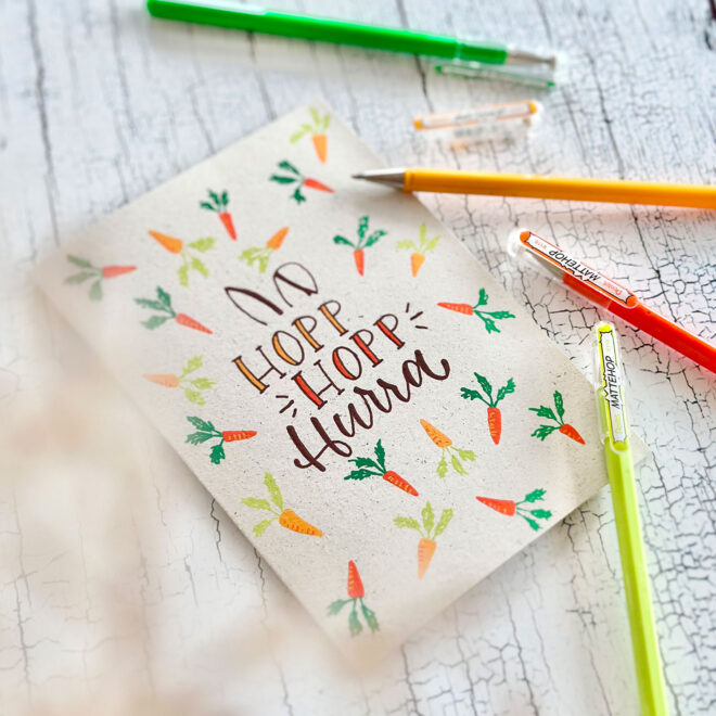 60x Ostern Lettering Vorlagen - Frau Hölle Studio
