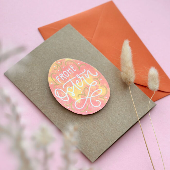 60x Ostern Lettering Vorlagen - Frau Hölle Studio