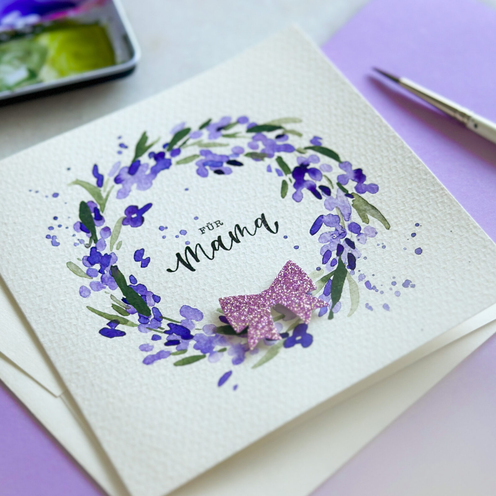 DIY Muttertagskarten - Frau Hölle Studio